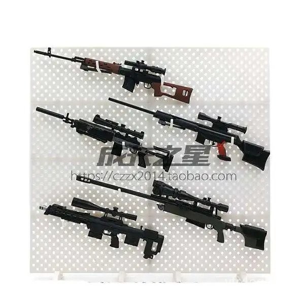 1:6 4D Gun Model Assemble Plastic Model For 12 inch Action Figures ...