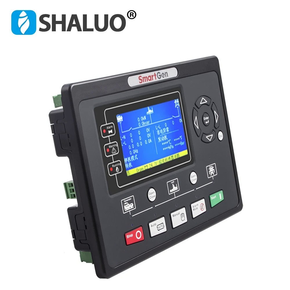 SmartGen HGM9320CAN Auto Start Stop Diesel Generator Controller Module Unit Timing Function ...