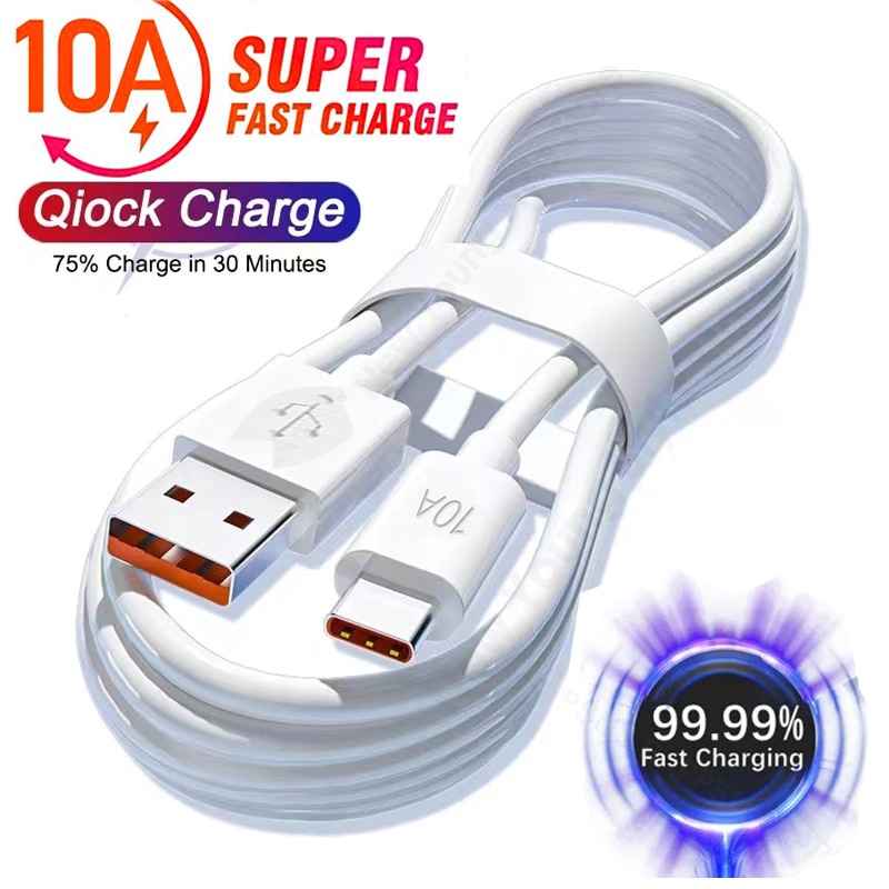 120W 10A USB Type C Data Cable Super Fast Charing Line for Xiaomi ...