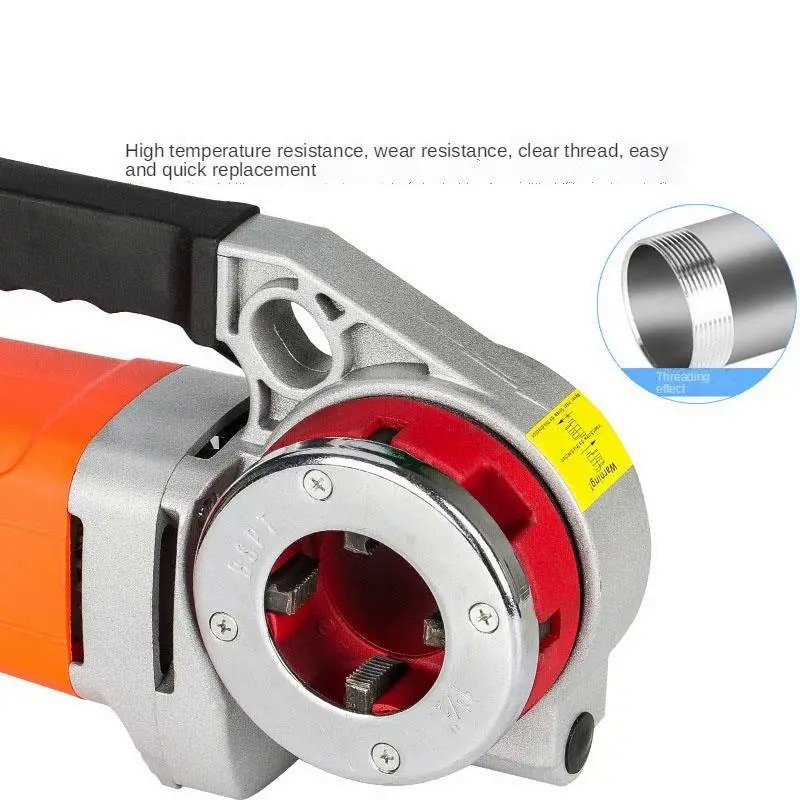2300W Portable Hand-Held Electric Pipe Threading Machine Household ...