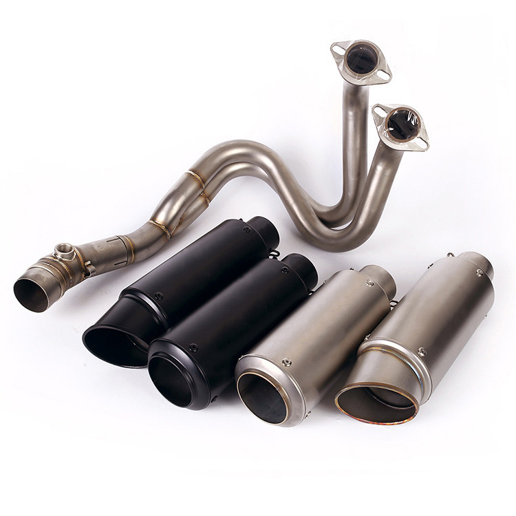 Versys 650 Motorcycle Exhaust Pipe For ER6 ER6N Full Exhaust System ...
