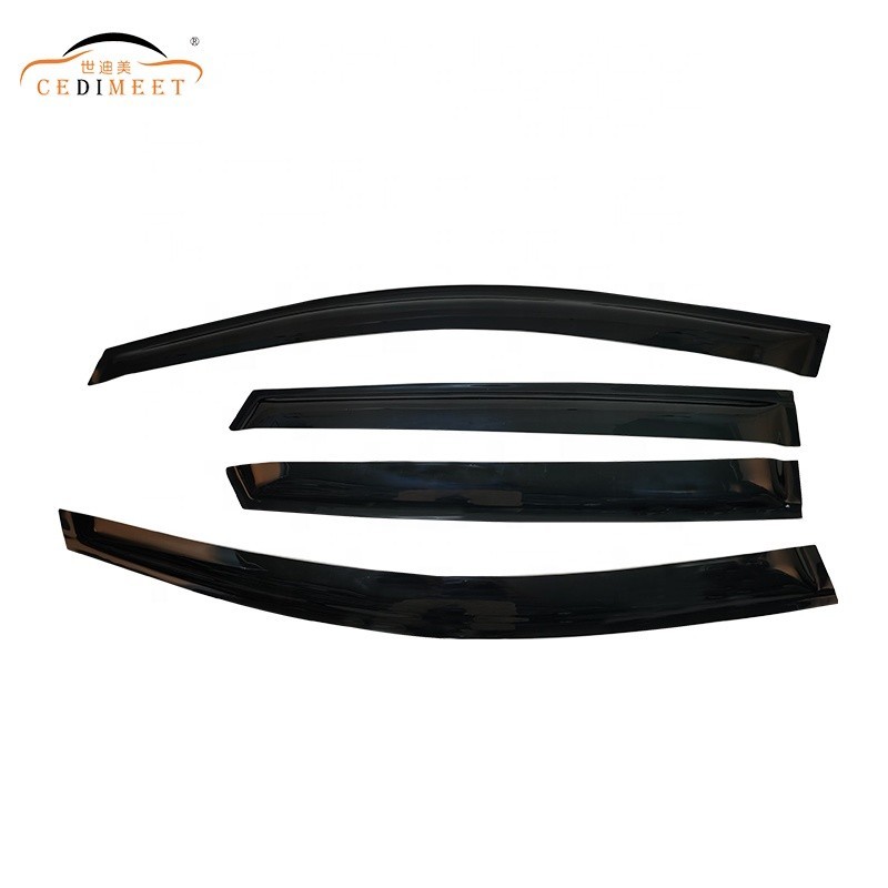 Car Exterior Sun Shade Wind Deflector Weather Shield Acrylic Trim Door ...