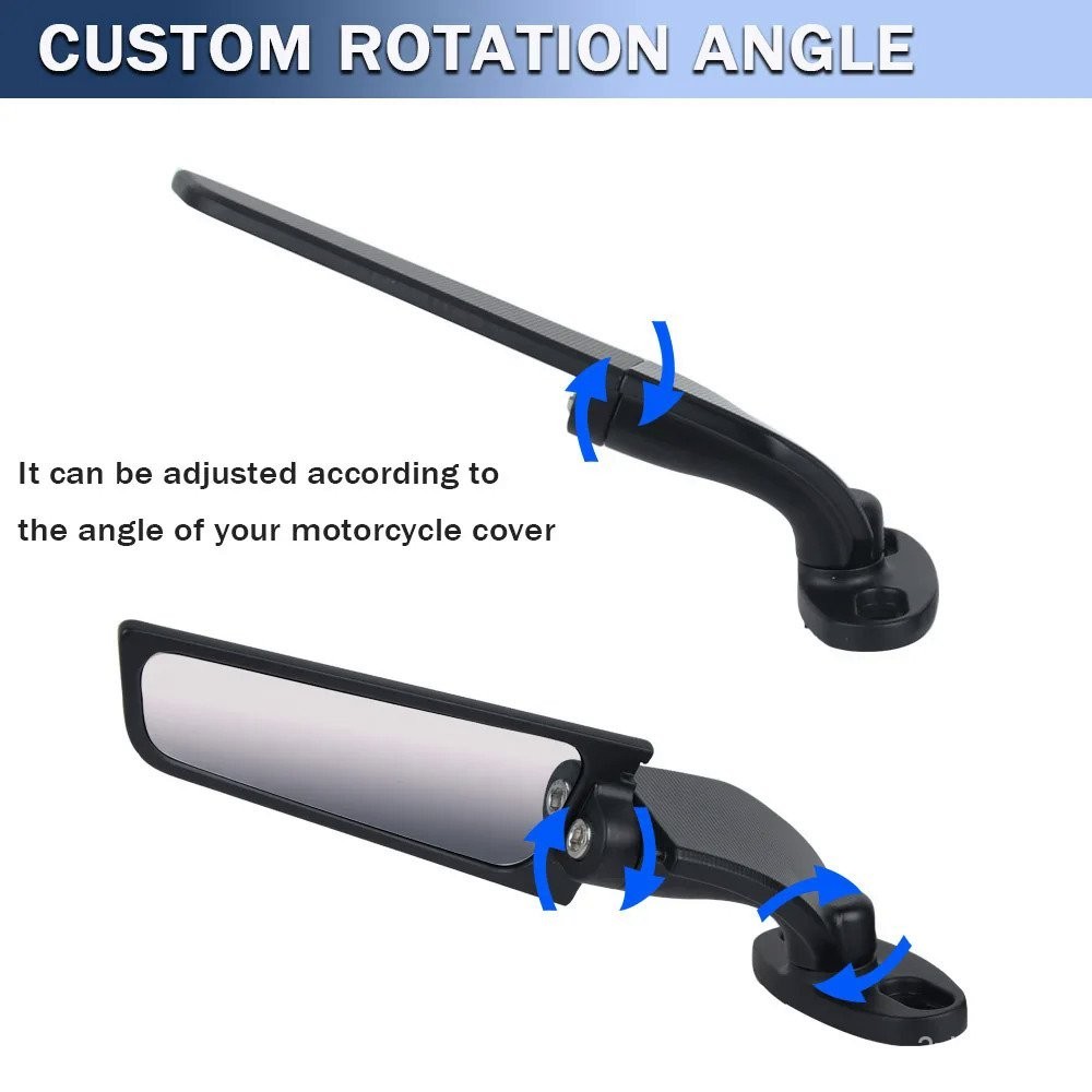 For Yamaha YZF R15 V2 R125 R3 R6s V3 2PC Modified Motorcycle Mirror ...