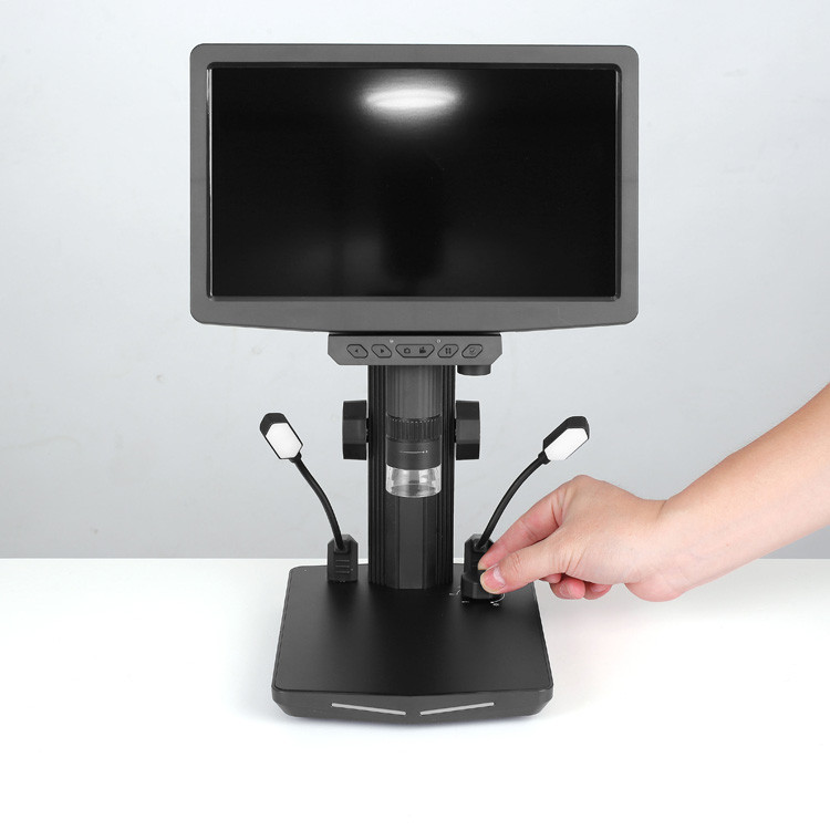 Portable 1300x Zoom Electronic Microscope Hd 10 Inch Lcd Display ...