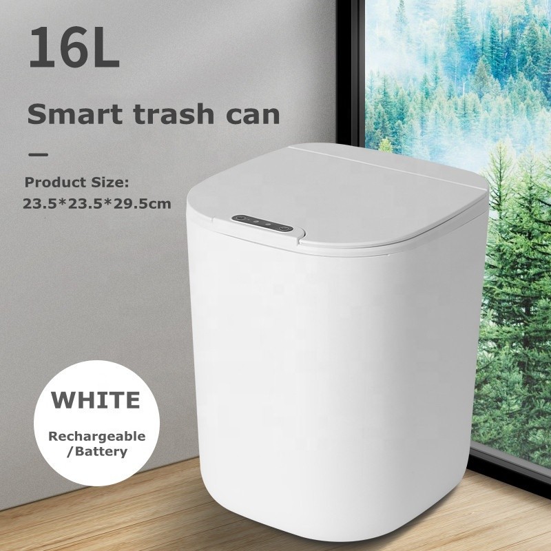 Automatic Rechargeable ABS Household Sensor Induction Touchless Waste ...