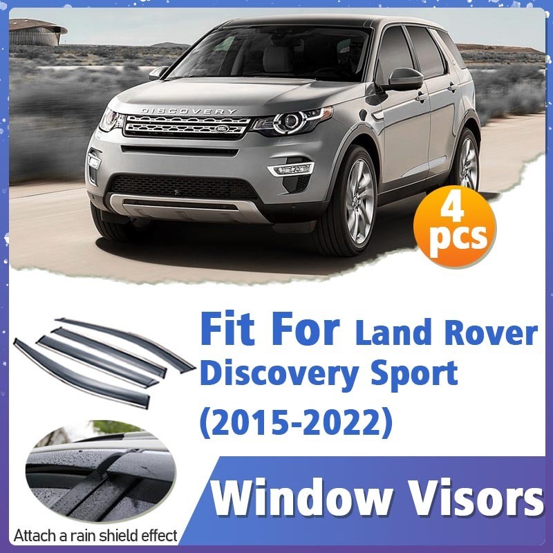 ☑Window Visor Guard for Land Rover Discovery Sport 2015-2022 4pcs Vent ...