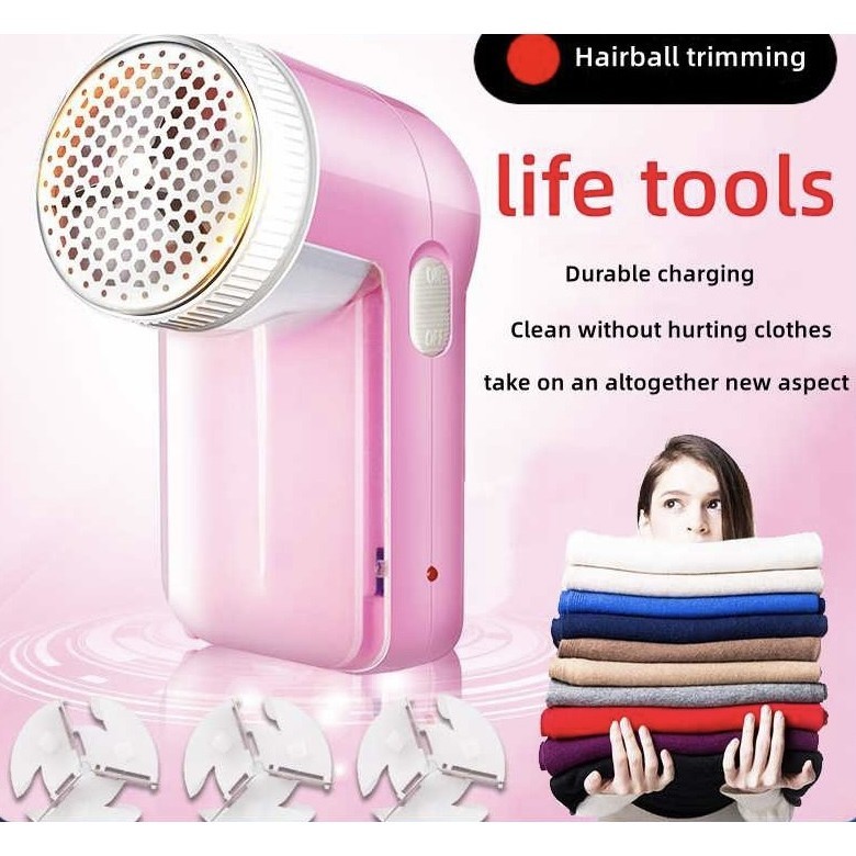 Rechargeable Lint Remover Hair Ball Trimmer Sweater wool Removing tools ...