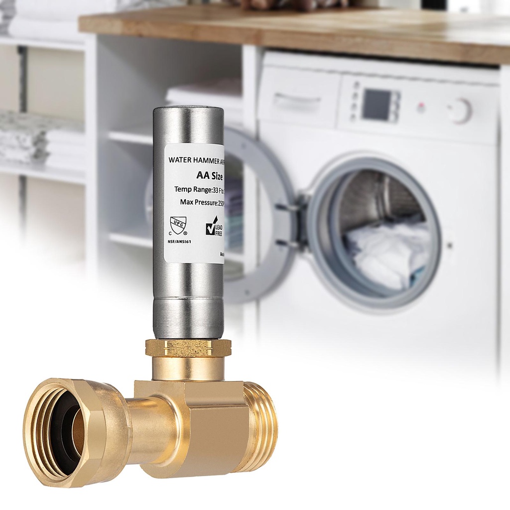 Hammer Arrestor Water Hammer Arrestor Easy to Install 3/4"NH Thread for ...