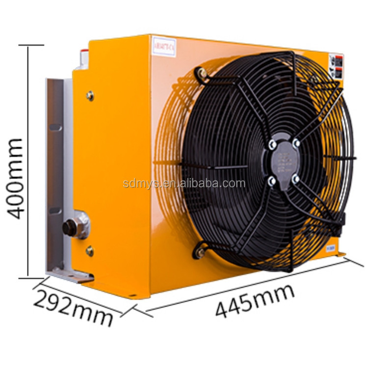 Hydraulic Oil Cooler Radiator With Electric Fan AH1417T--150L Air ...