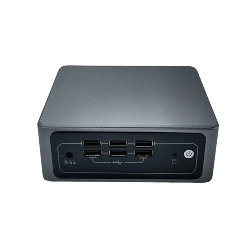 Fanless mini pc desktop J4125 J1900 3805U i3 i5 I7 4th gen-12th Gen NUC ...