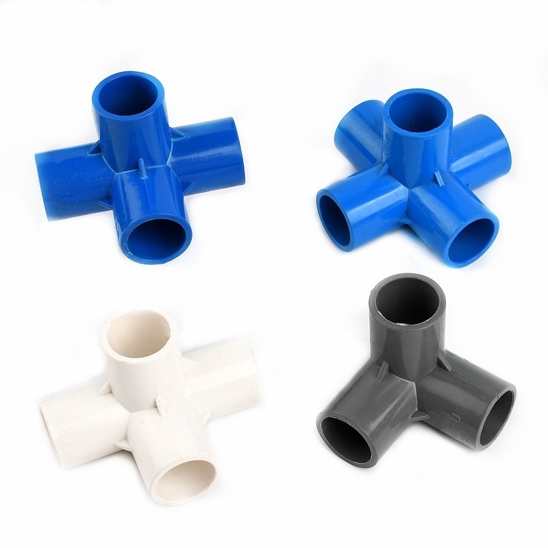 1PC I.D 20/25/32/40/50mm PVC Connectors 3-way/4-way/5-way/6-way Three ...