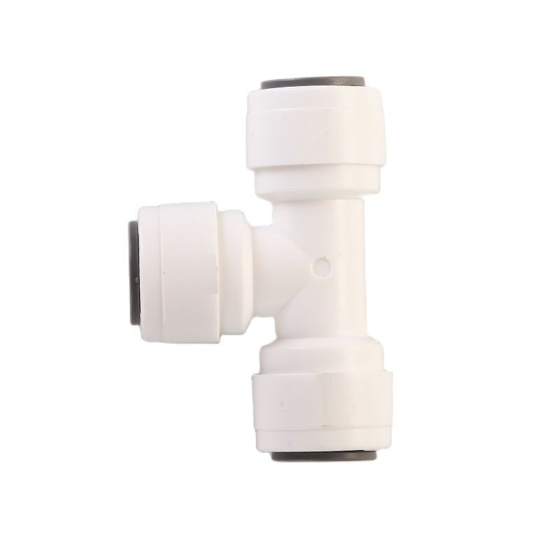 T-shape Water purifier fittings connector 3/8'' fast transfer inner ...