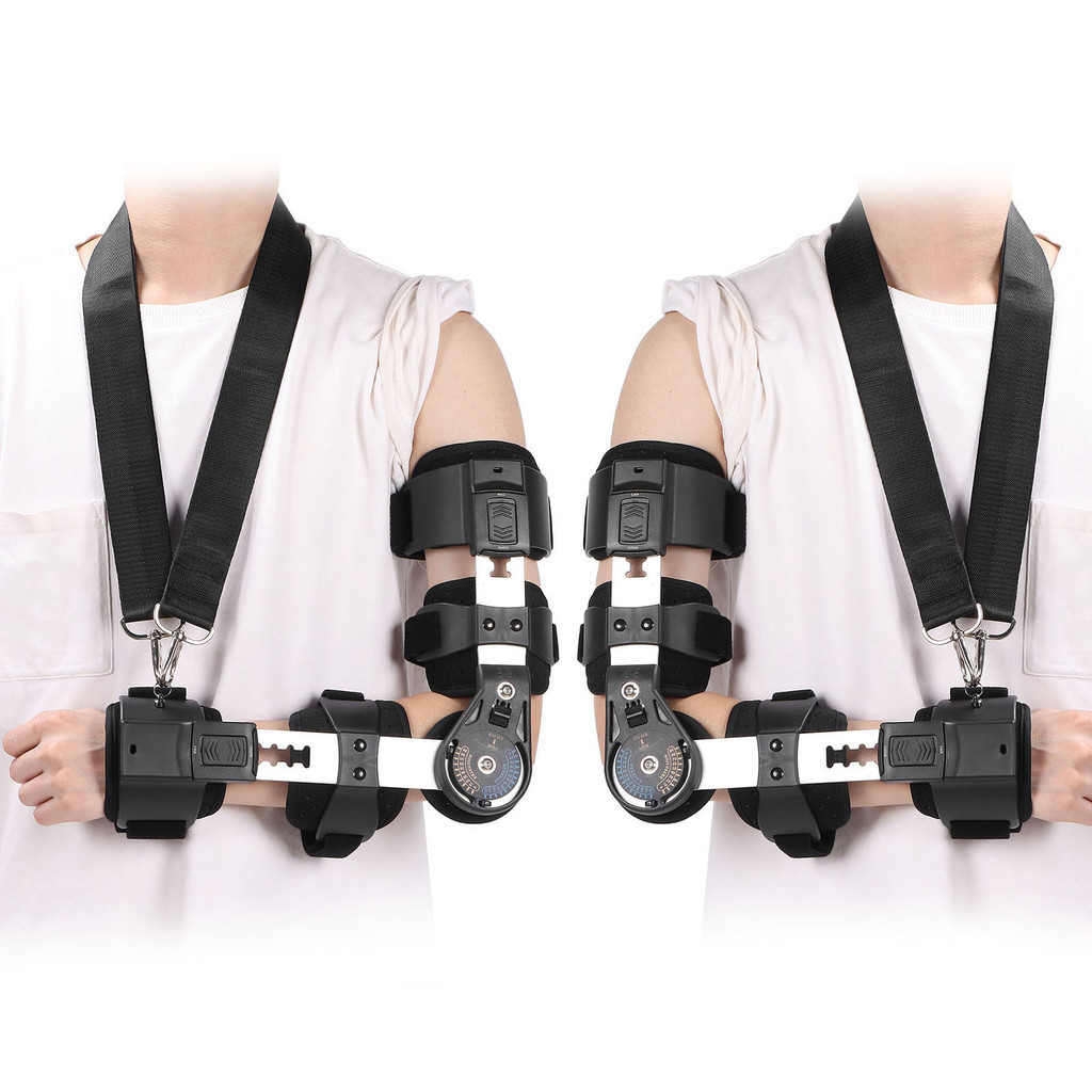 Adjustable Elbow Support Brace with Strap Adjustable Arm Injury ...