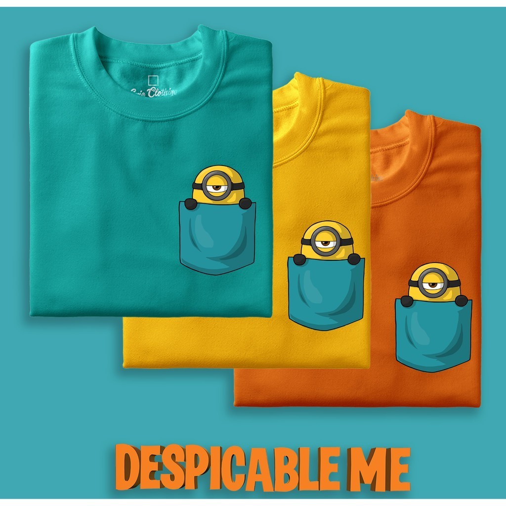 ANIME - DESSPICABLE ME - POCKET MINION(UNISEX) (COTTON) (REGULAR FIT ...