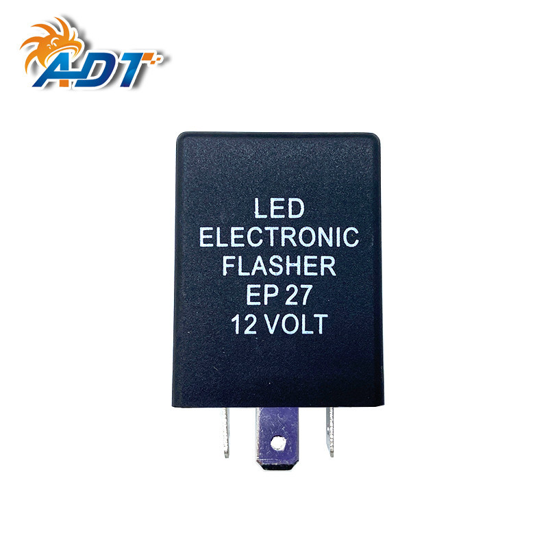 ADT Black EP27L LED bulb electronic flasher 12V DC 150W 5 Pin car led ...