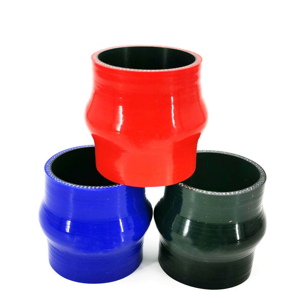 ♦6 inch I.D 152 mm I.D.Silicone Hump Coupler Hose Black Reinforced ...