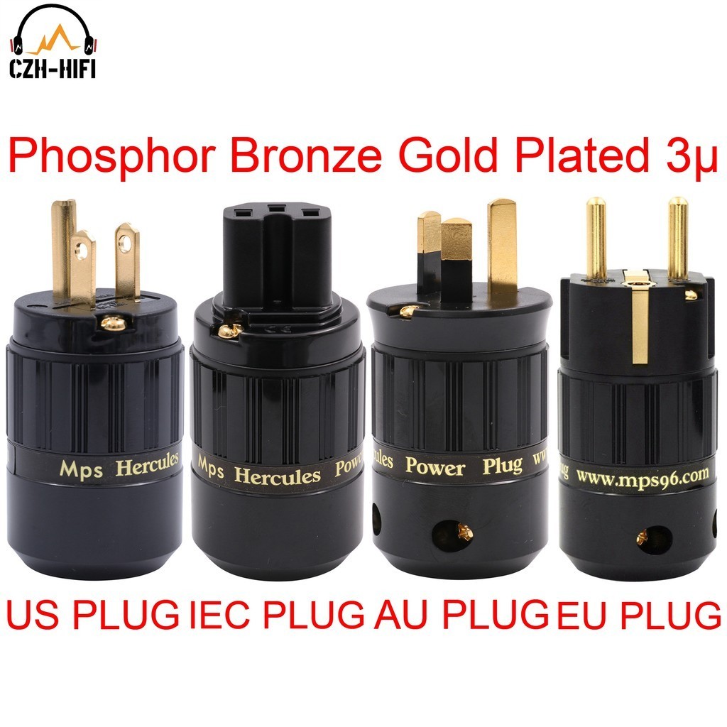 1pc Brand New MPS High End US IEC AU EU Standard Male Female Power Plug ...