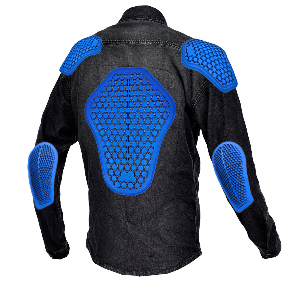 ☹Men's Waterproof Motorcycle Riding Jacket With CE Armor Silica Gel ...