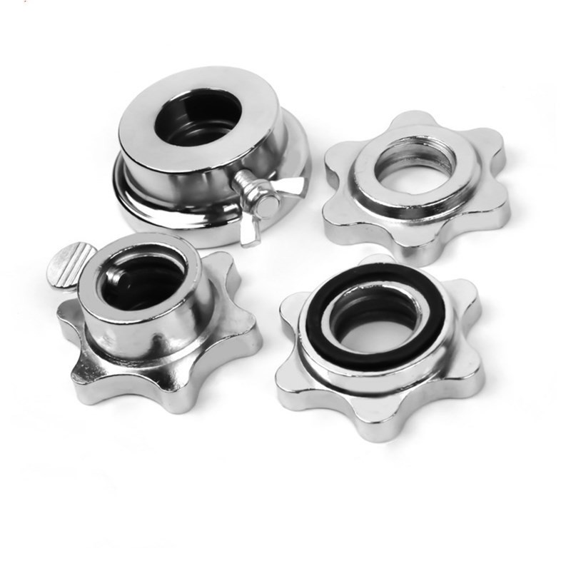 25mm Dumbbell Spin Lock Barbell Rod Bar Screw Nut for Fixing Dumbbell ...