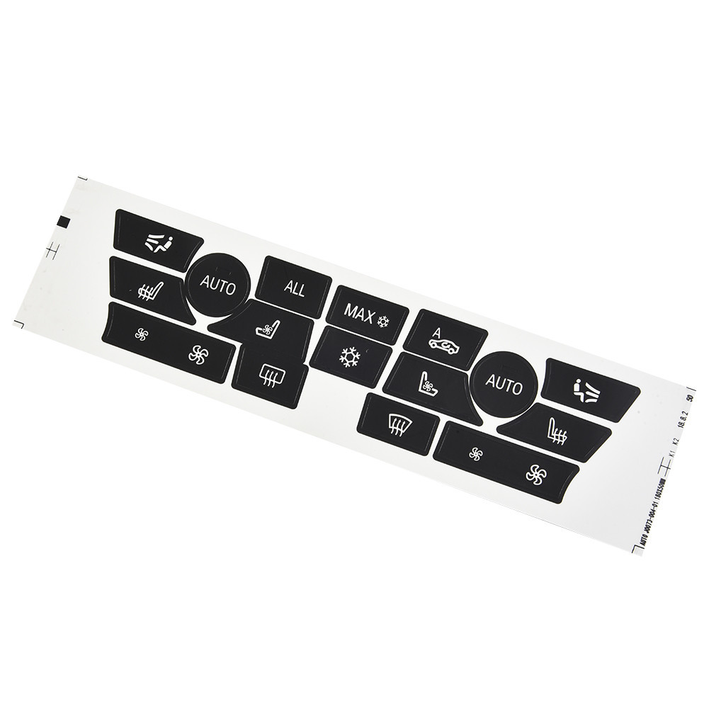 ☽1pc AC Button Repair Climate Control Decal Stickers For BMW 7 Series ...
