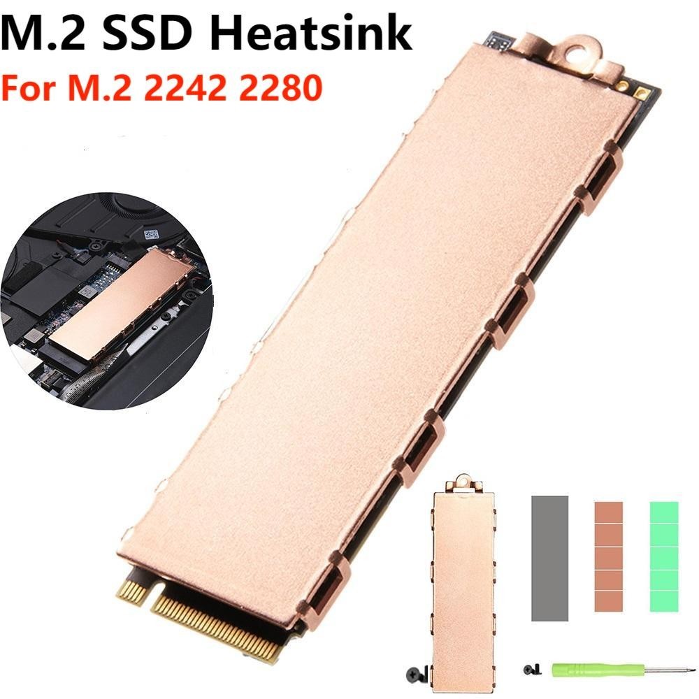 ☆Copper M.2 SSD Heatsink with Nano Thermal Pad Hard Disk Heat Sink ...