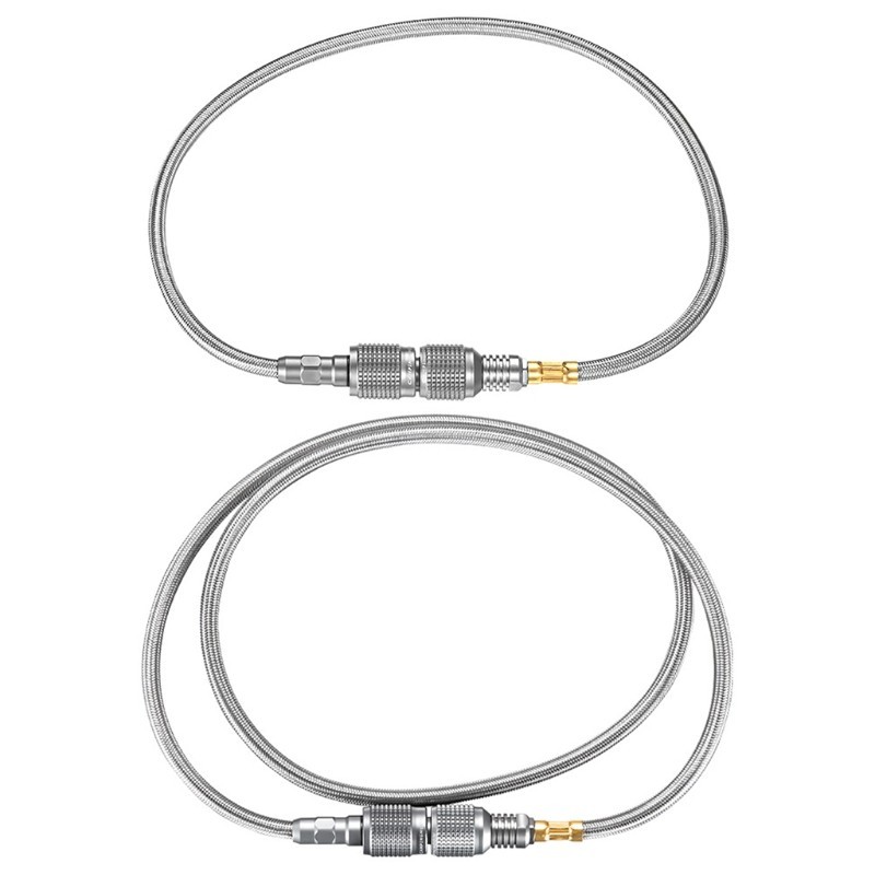 ♀50cm/100cm Outdoor Camping Gas Extension Tube Stove Adapter Gas ...
