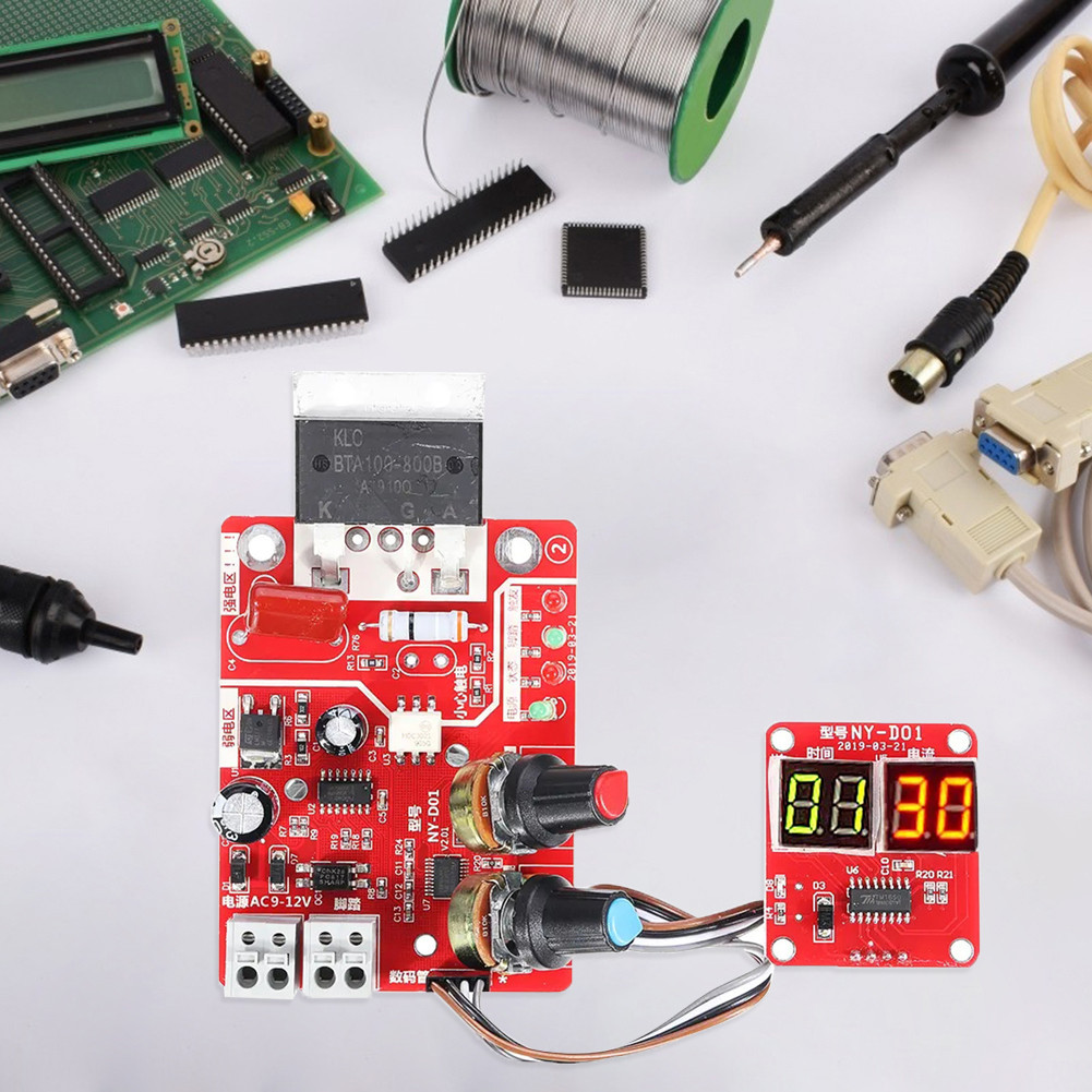 유Spot Welder Controller Adjustable Time Current Spot Welder Control ...