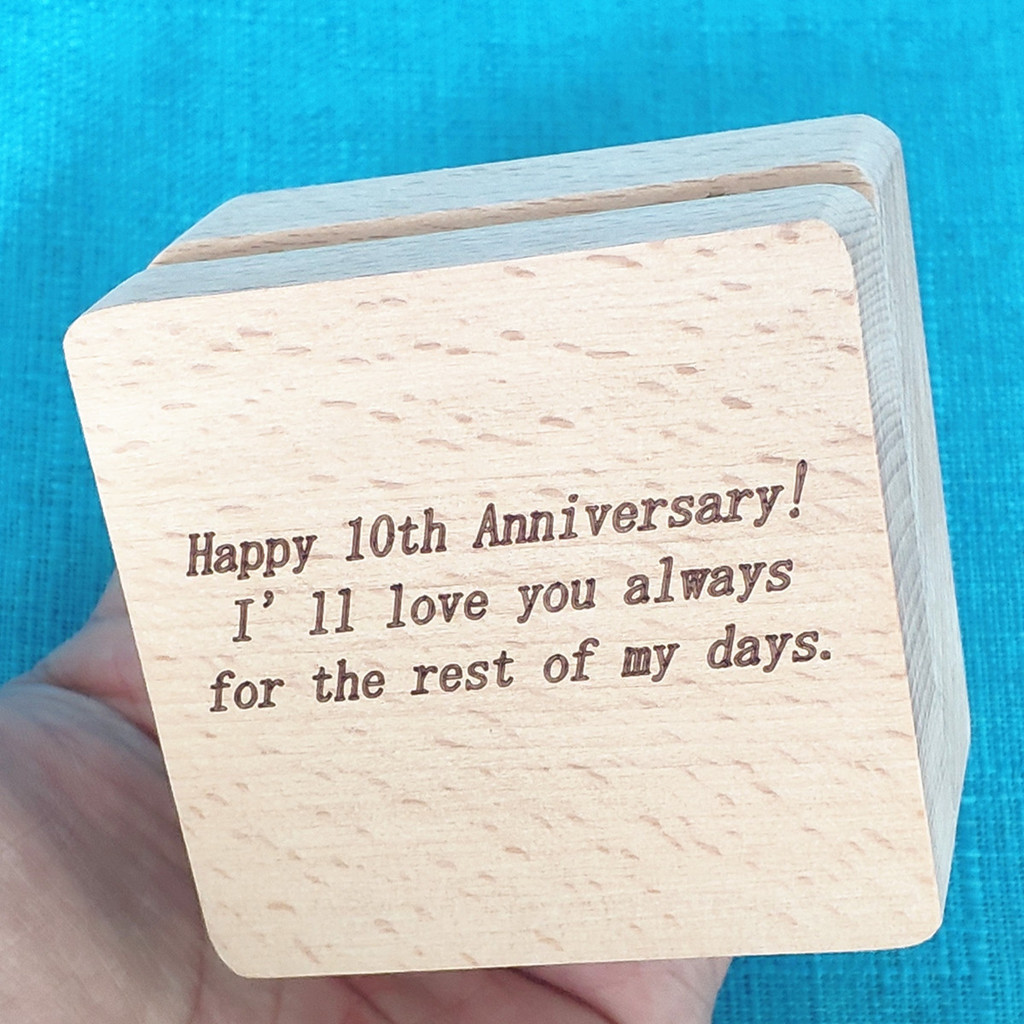 ♦Wooden Wind Up Photo Music Box, Customized Gifts, Birthday Wedding ...