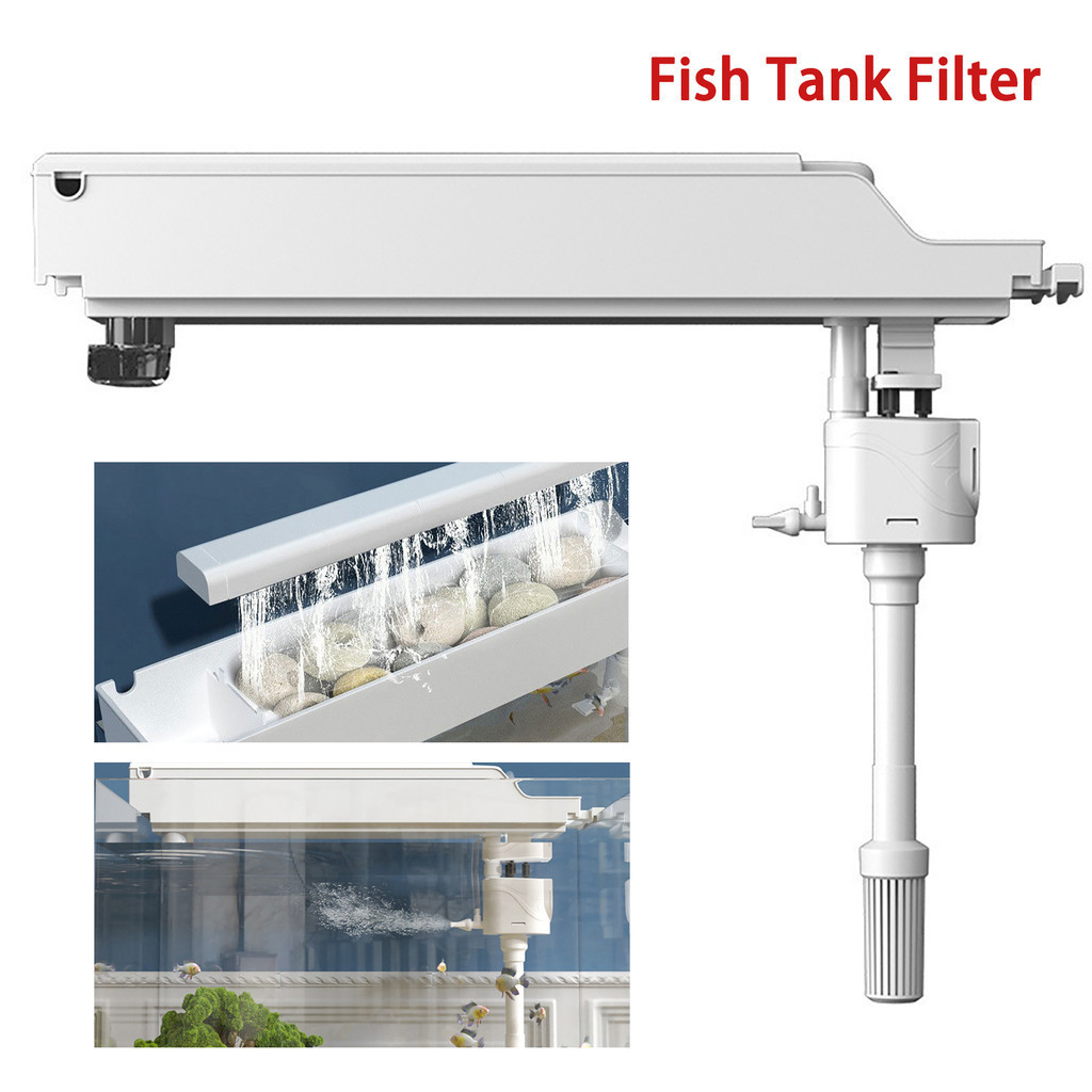 ☞220V 4 in 1 Fish Tank Filter Filtration Circulation System Filter Pump ...