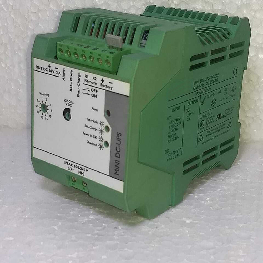 ⚖2866640 MINI-DC-UPS/24DC/2 MINI DC-UPS Uninterruptible Power Supply ...