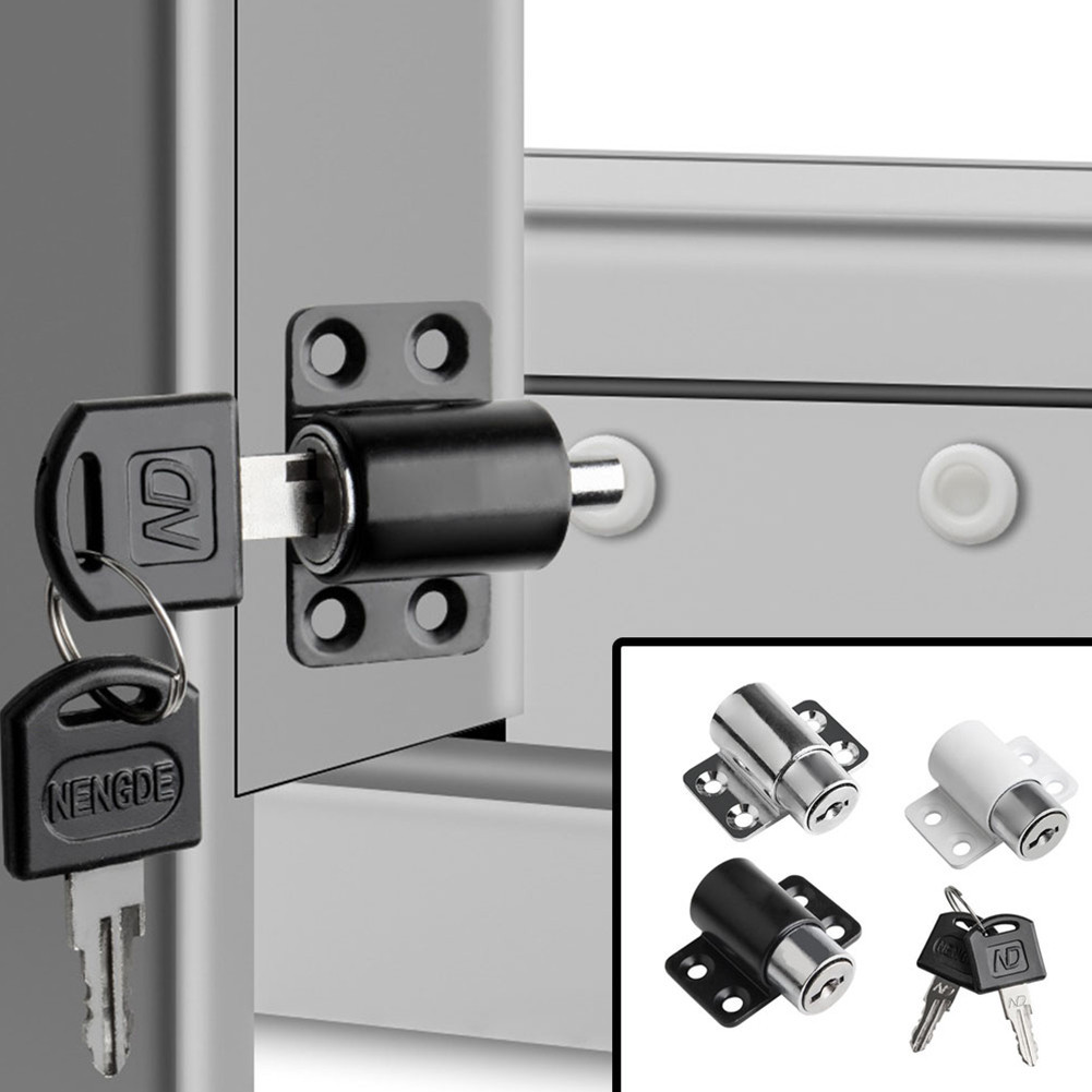 Sliding Door Window Locks With 2 Keys Safety Protection Antitheft Door ...