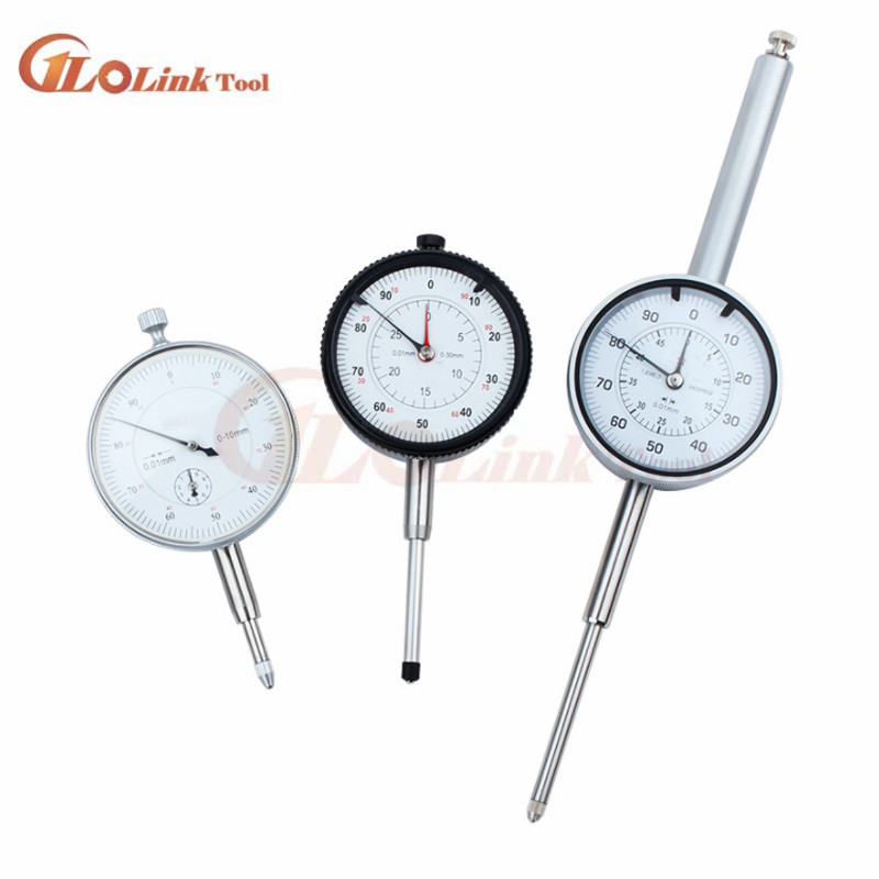 Dial Indicator 0-5mm 0-10mm 0-25mm 0-30mm 0-50mm Indicator Gauge ...