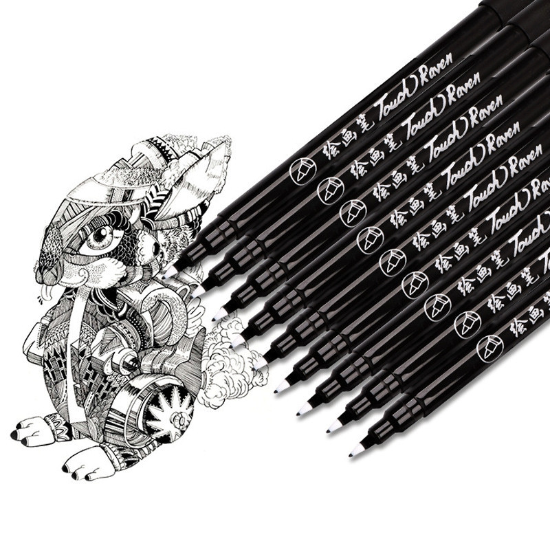 5 Pcs/Set Calligraphy Pen Hand Lettering Pens Brush Lettering Pens ...