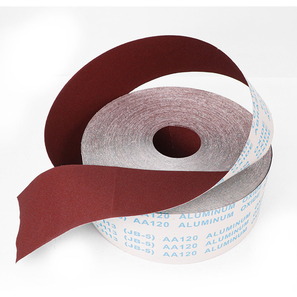 ♞Width 115mmx Length 8M 60-600 Grit Emery Cloth Roll Polishing ...