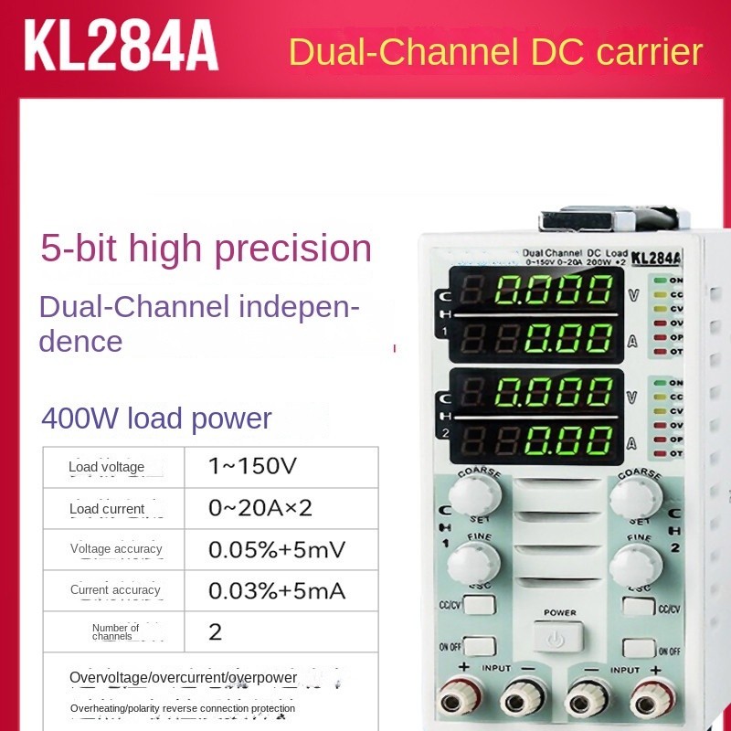 유Dual Channel DC Constant Current Electronic Load Tester Constant ...