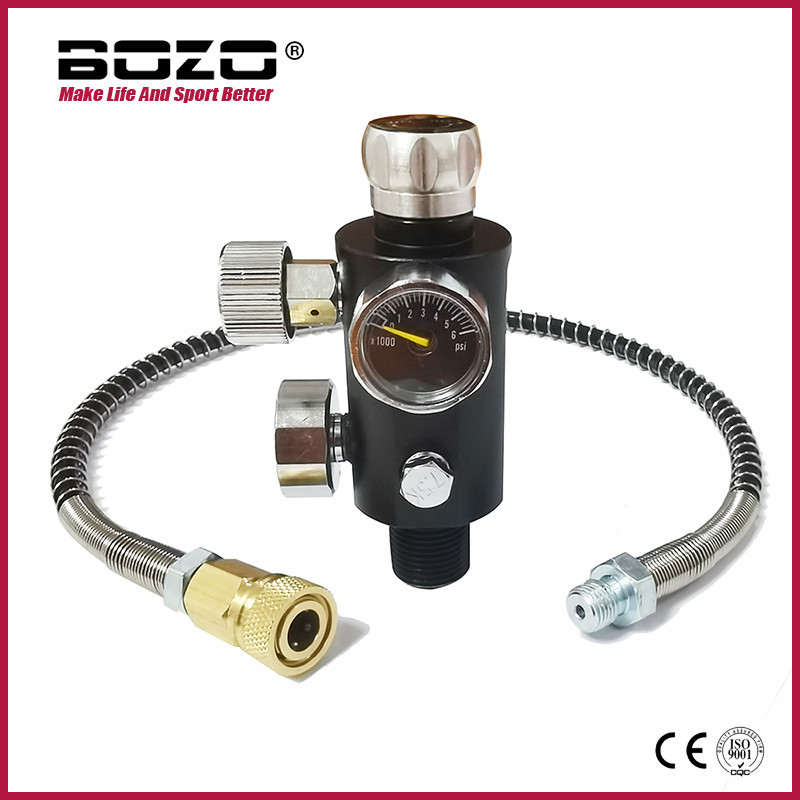 New DIN Valve Scuba Adapter with Gauge Tank Filling Station Refill for ...