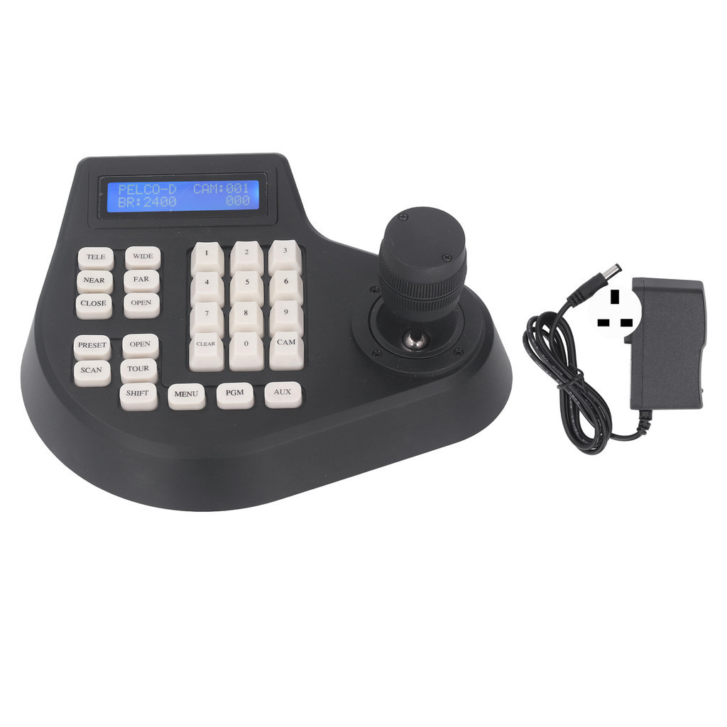 ♥PTZ Control Keyboard 3D PTZ Camera Keyboard RS485 PTZ Joystick Controller LCD Display Control D ...