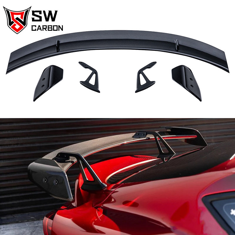 ~Supra GR Carbon Fiber A-D Swan Neck Wing for Toyota GR Supra MK5 MKV ...