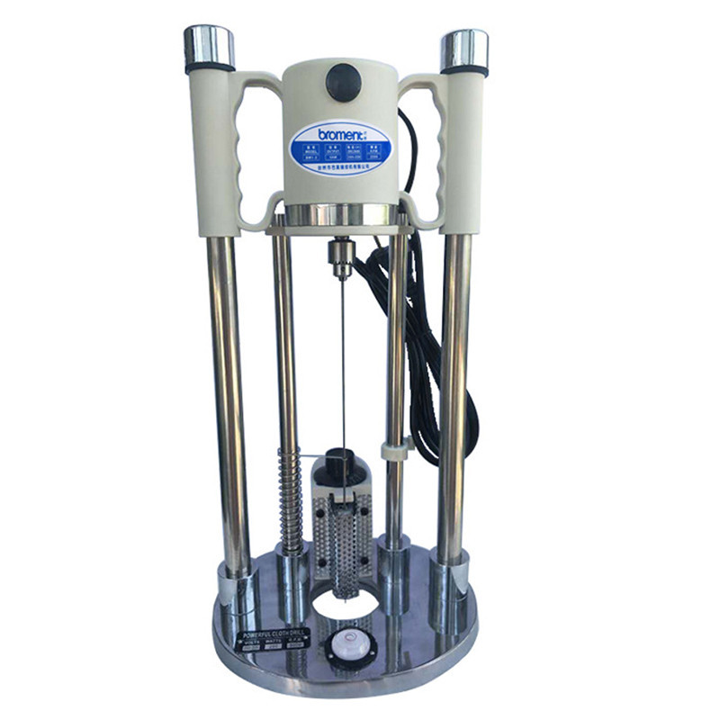 ☝Fabric Cutting Positioning Cloth Drilling Machine Hole Puncher 220V ...