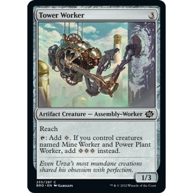 Tower Worker - Magic The Gathering (MTG) | Shopee Philippines