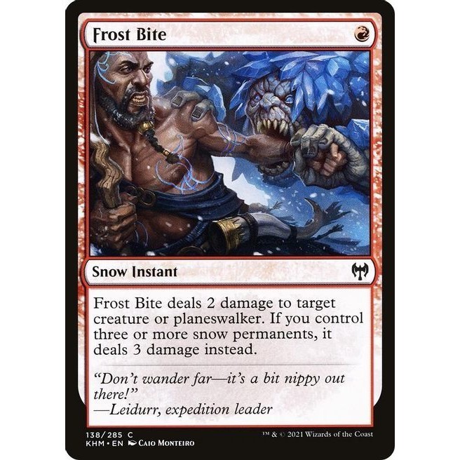 Frost Bite - Magic The Gathering (MTG) | Shopee Philippines