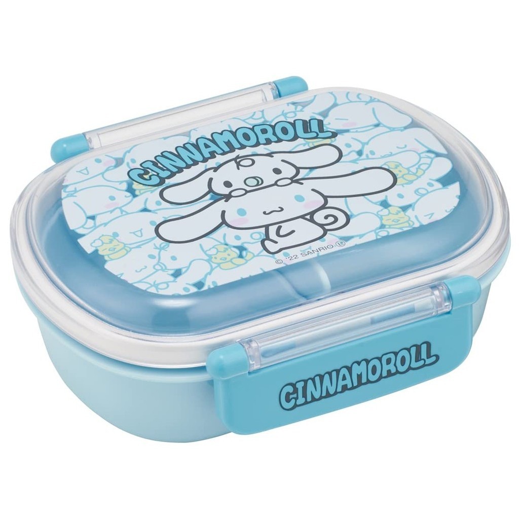 Skater Bento Box Cinnamoroll Ushiro Shiro Sanrio 360ml Antibacterial ...