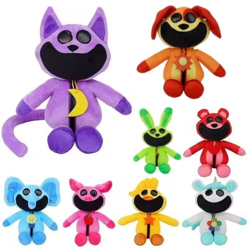 Smiling Critters Plush Toy Smiling Critters Cat Nap Catnat Accion Doll ...