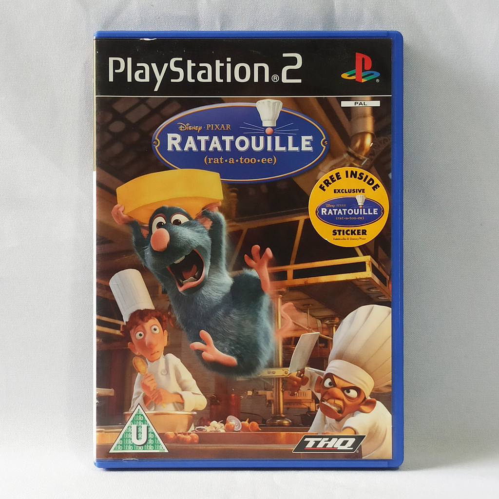 Ratatouille PS2 PlayStation 2 Video Game - PAL REGION ONLY | Shopee ...