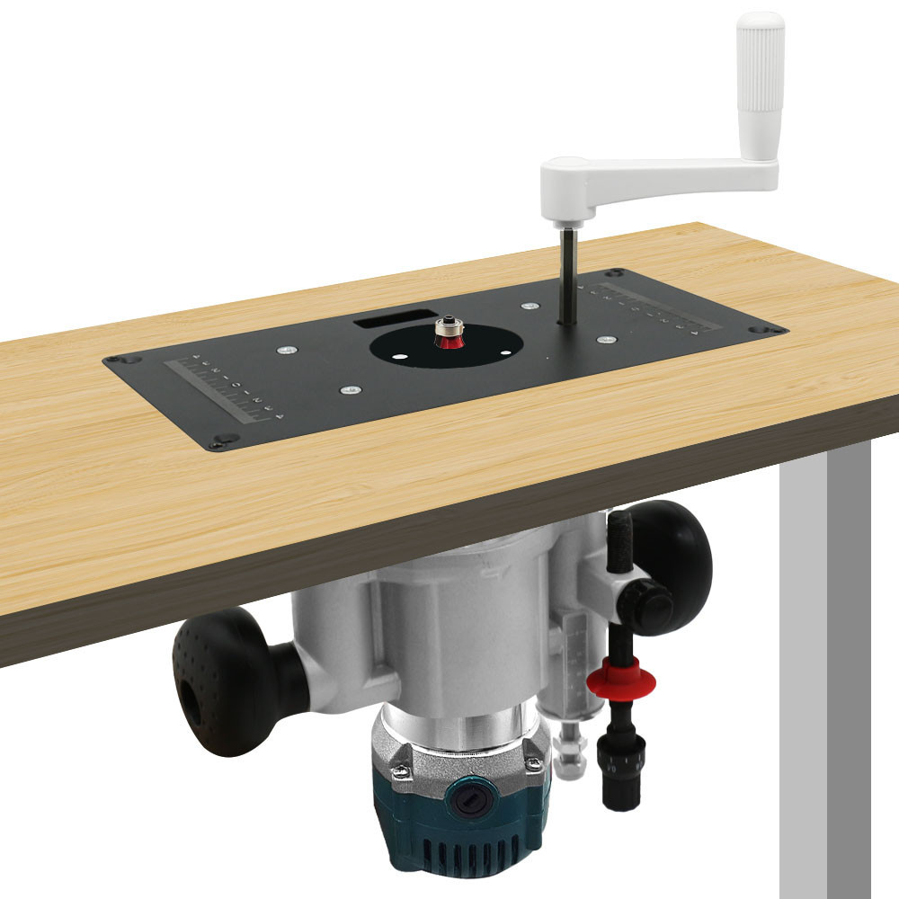 【Router Lift System 65mm Universal Trimming Machine Router Lift Table ...
