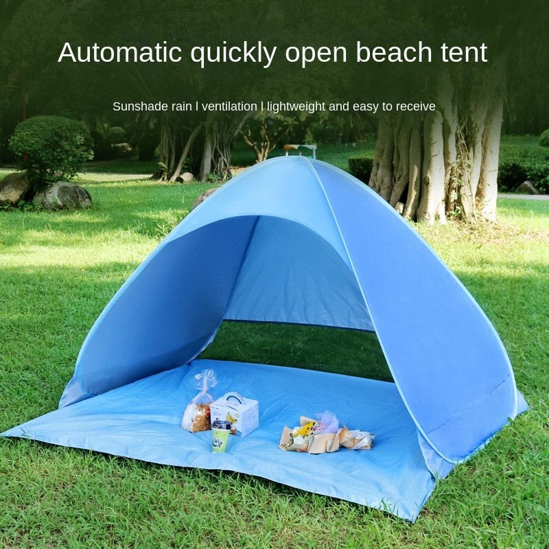 【Automatic Instant Pop Up Tent Potable Beach Tent Lightweight Outdoor ...