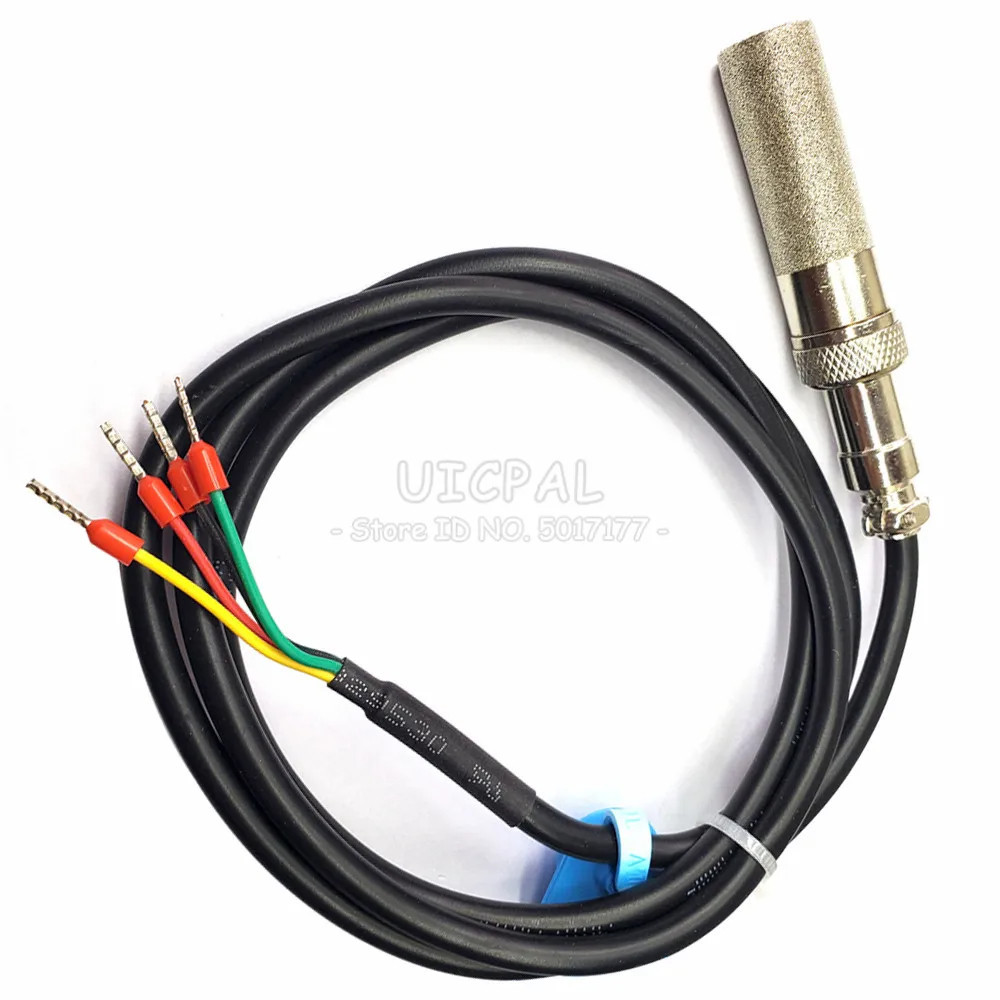 ☬SHT31 Temperature Humidity Sensor Probe Cable Module Metal Head ...