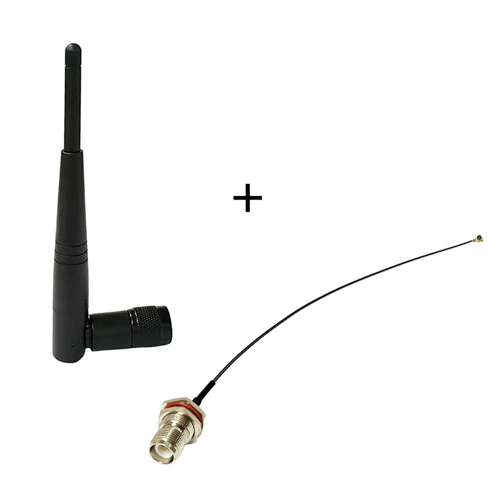 ️Wifi Antenna 2.4Ghz 3dbi Omni Directional RP-TNC Connector + RP TNC ...
