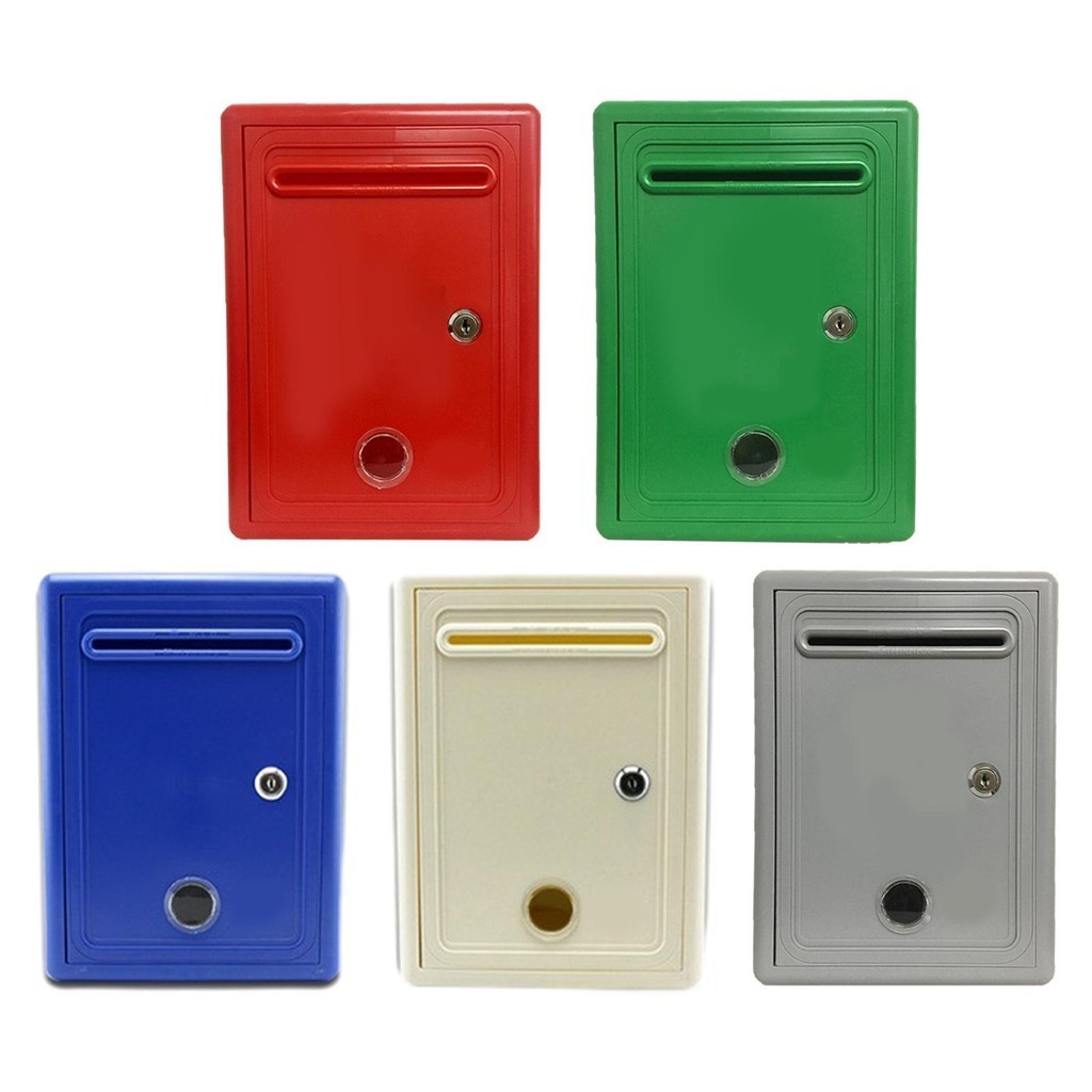 ~Suggestion Box Letter Box with Key Lock Waterproof for Home Office ...