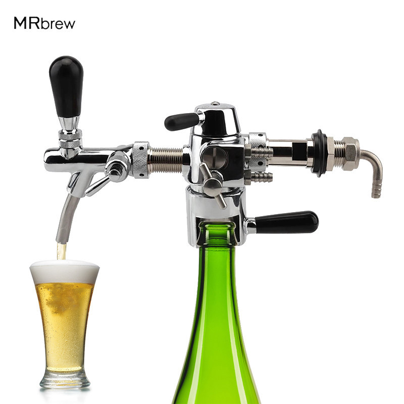 No-foam Beer Bottle Filling & Adjustable Beer Tap Professional Bottle ...